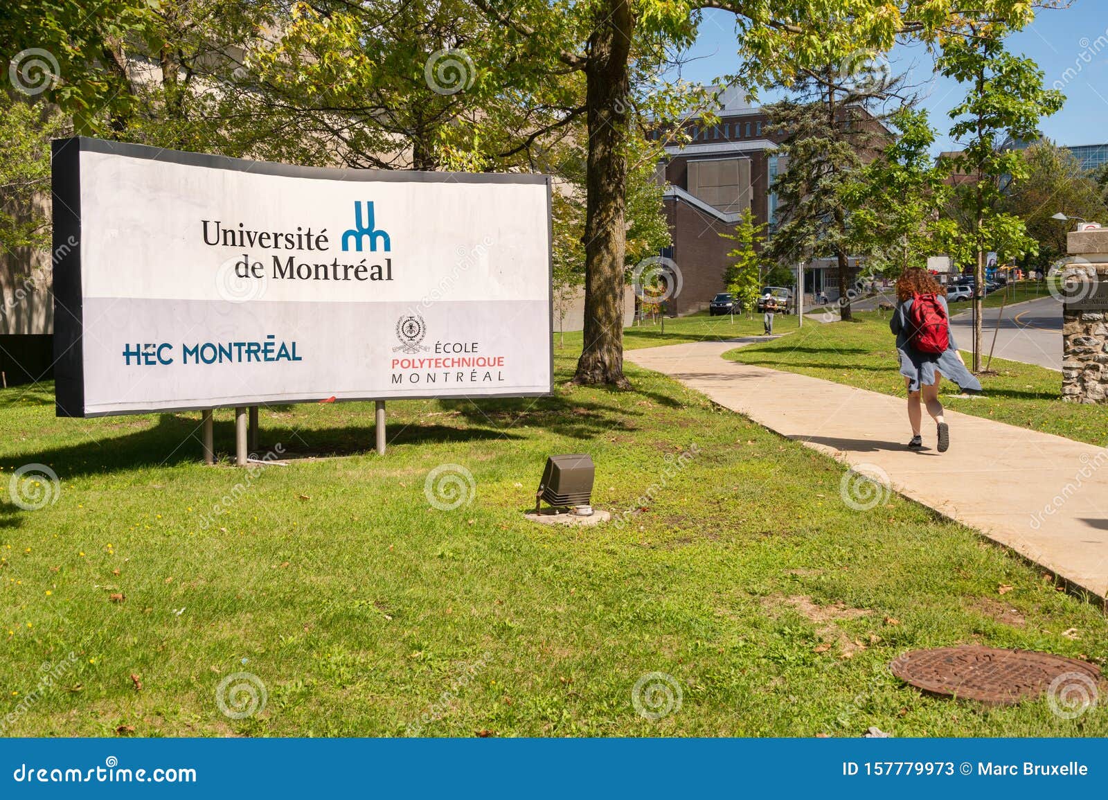 University of Montreal UDEM Sign Editorial Stock Photo - Image of ...