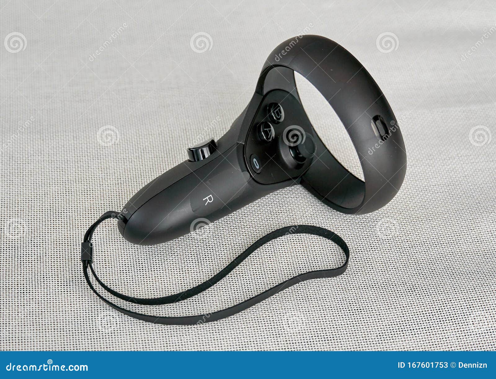 Oculus Quest VR Virtual Reality Controller Stock Image - Image of ...