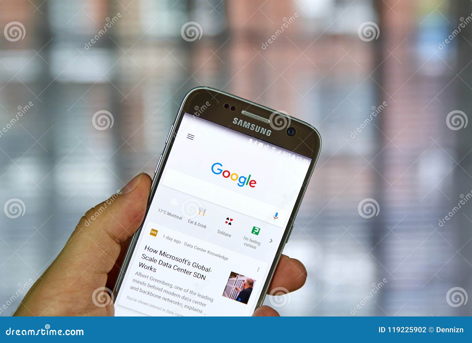 Google Search on Mobile Phone. Editorial Photography - Image of ...