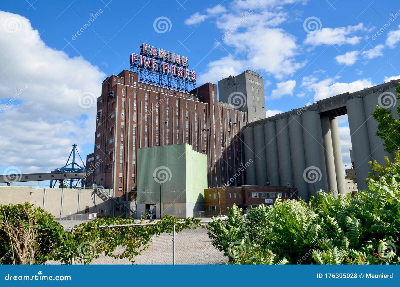 Silo No. 5, Was First Constructed between 1903 and 1906 Editorial Stock ...