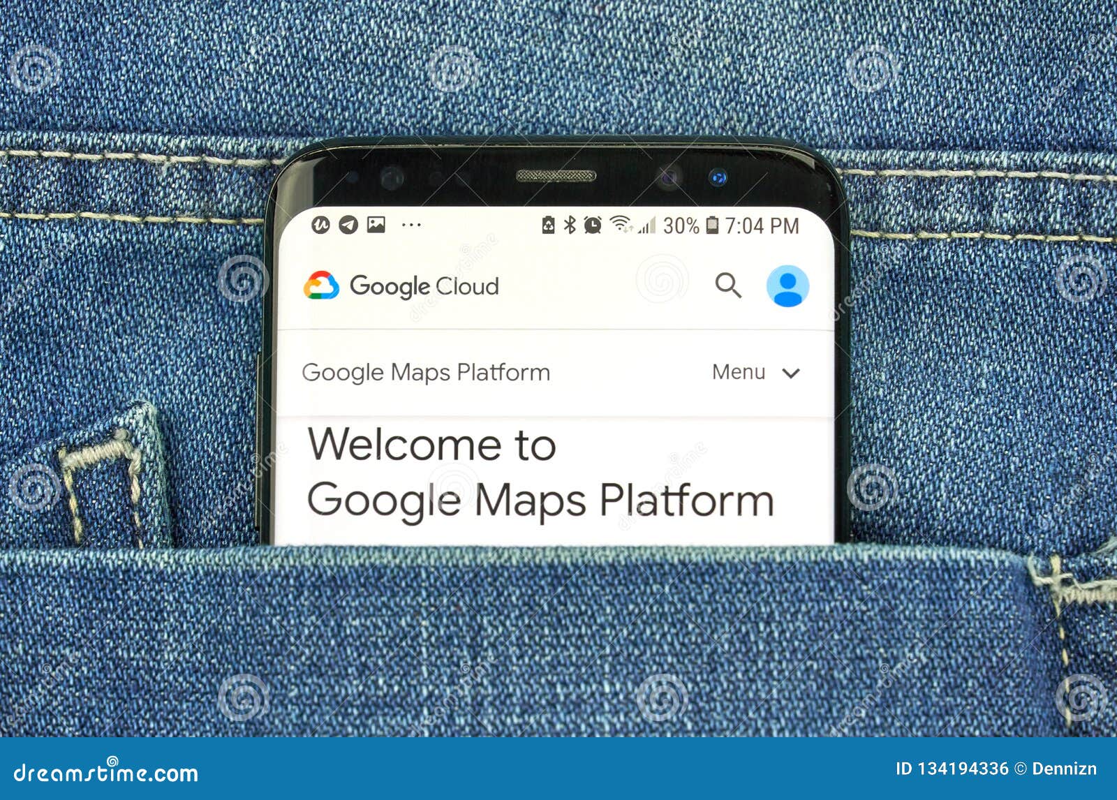 Google Maps Api on a Phone Screen in a Pocket Editorial Photo - Image ...