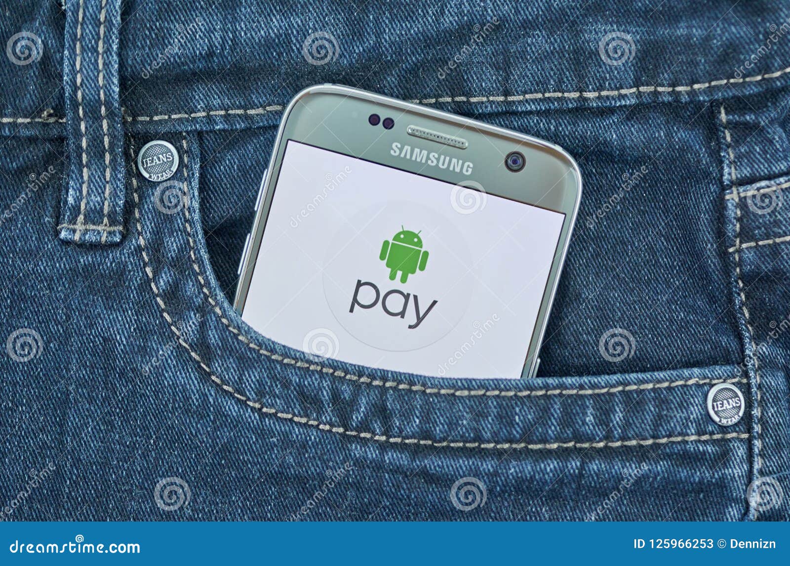 Google Pay Mobile Application on Screen of Samsung Editorial Stock ...
