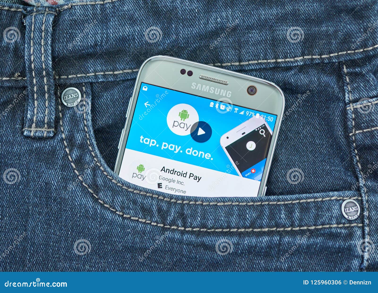 Google Pay Mobile Application on Screen of Samsung Editorial Photo ...