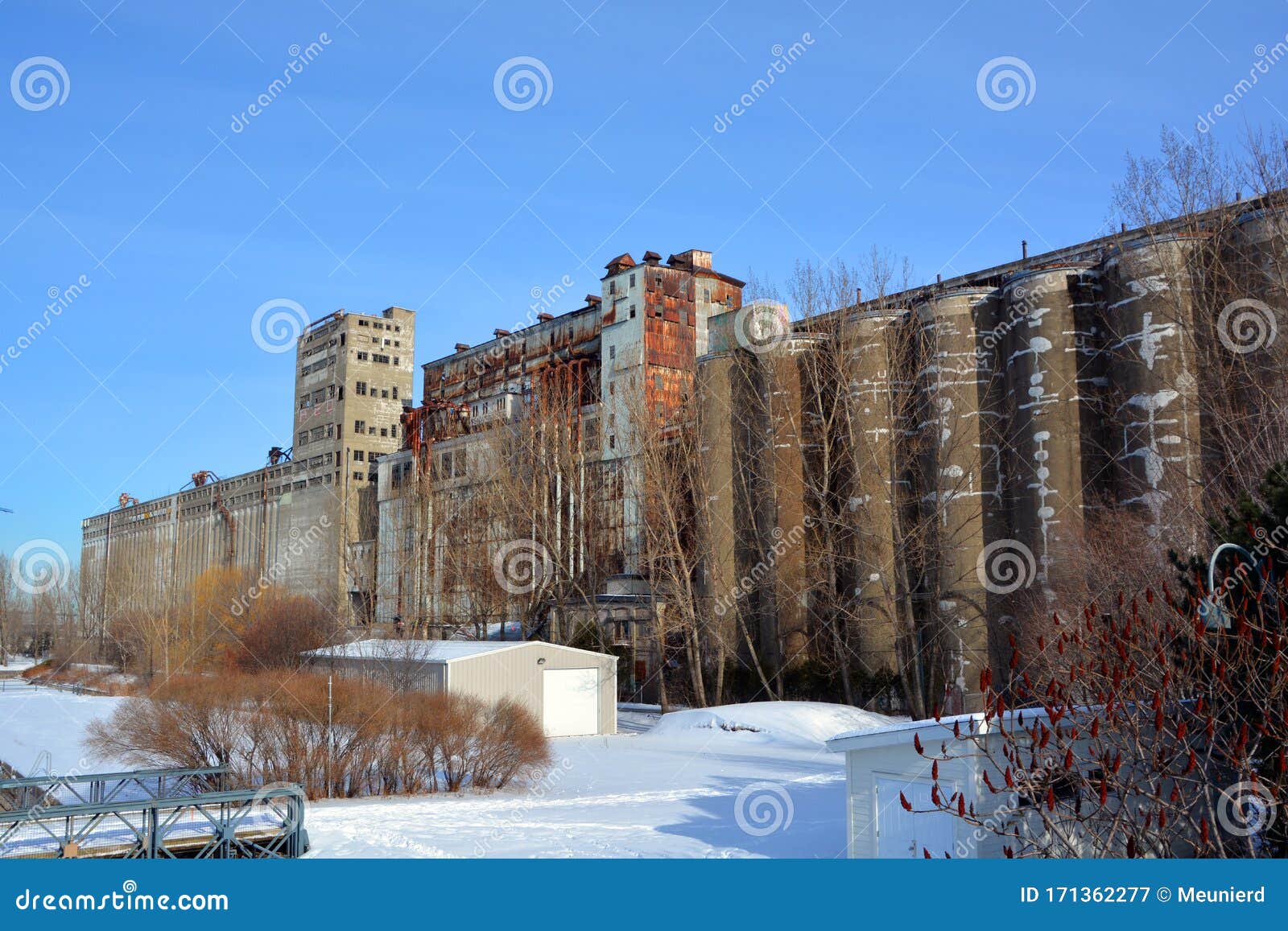 Silo No 5, Was First Constructed between 1903 and 1906 Editorial ...