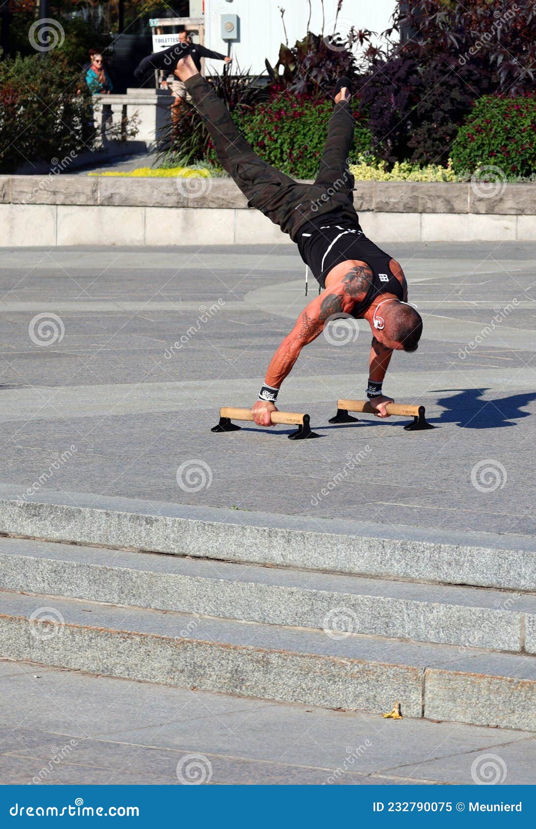 Young acrobat in training editorial image. Image of catch - 232790075