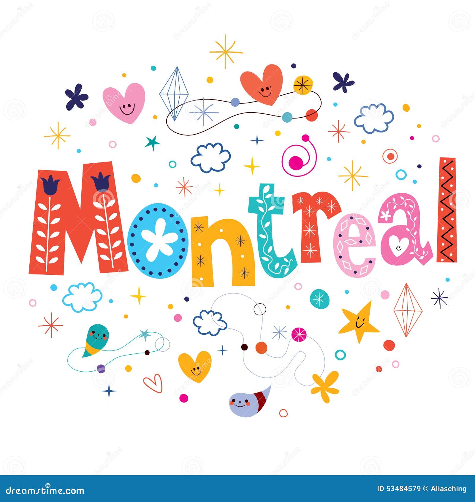 Montreal Cartoon Vector | CartoonDealer.com #53484579