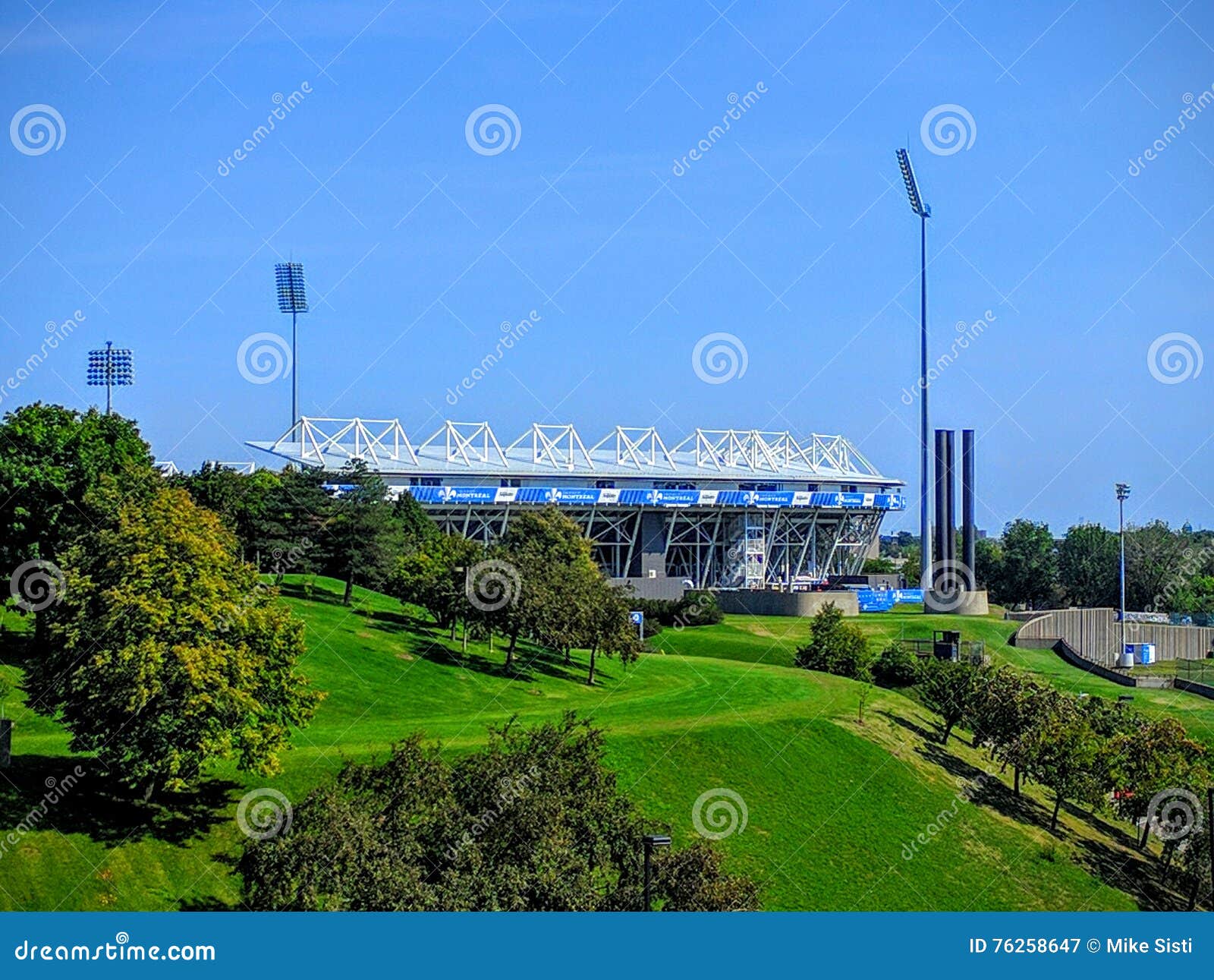 The Montreal Impact of Canada Stadium Editorial Photography - Image of ...