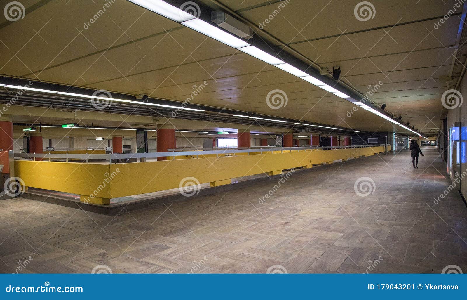 Empty metro Montreal stock image. Image of montreal - 179043201