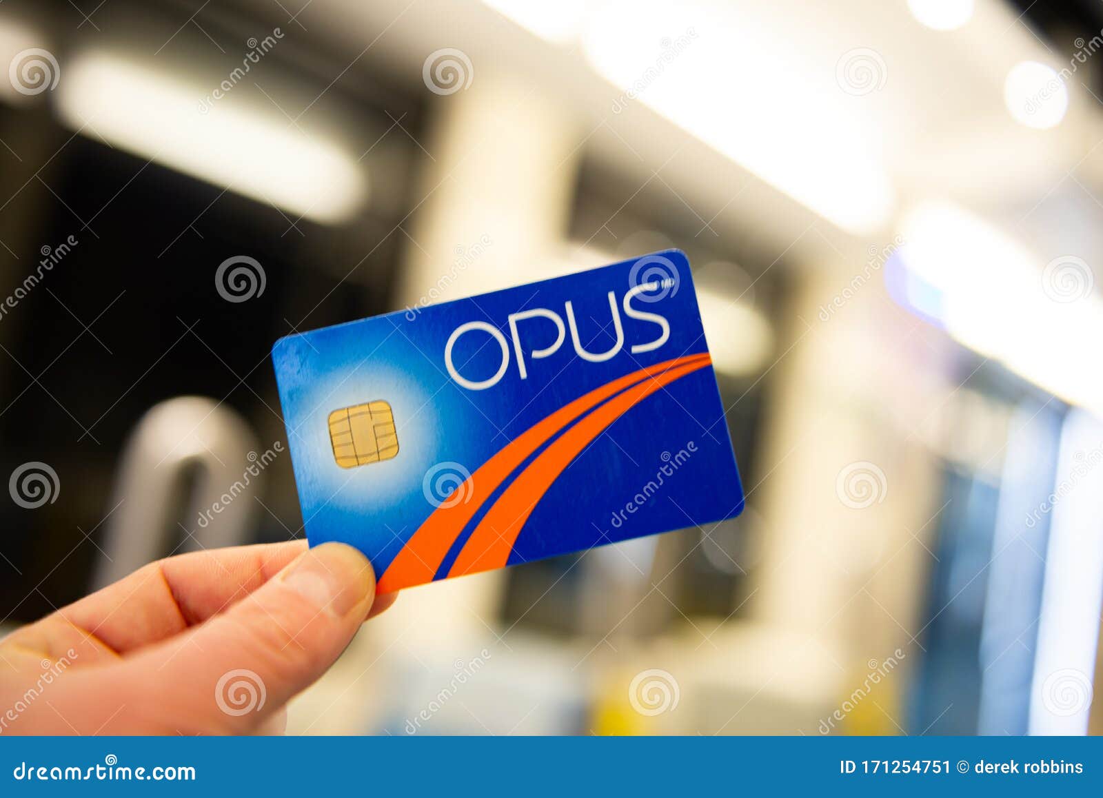 Montreal metro OPUS card editorial photo. Image of subway - 171254751