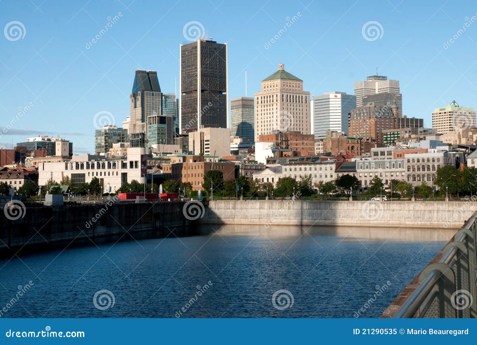 Montreal,Quebec,Canada editorial image. Image of waterfront - 21290535