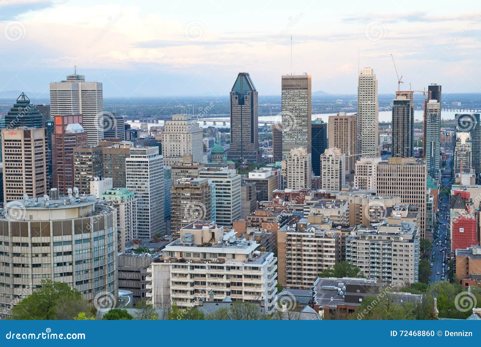 Montreal, scenic view editorial image. Image of historic - 72468860