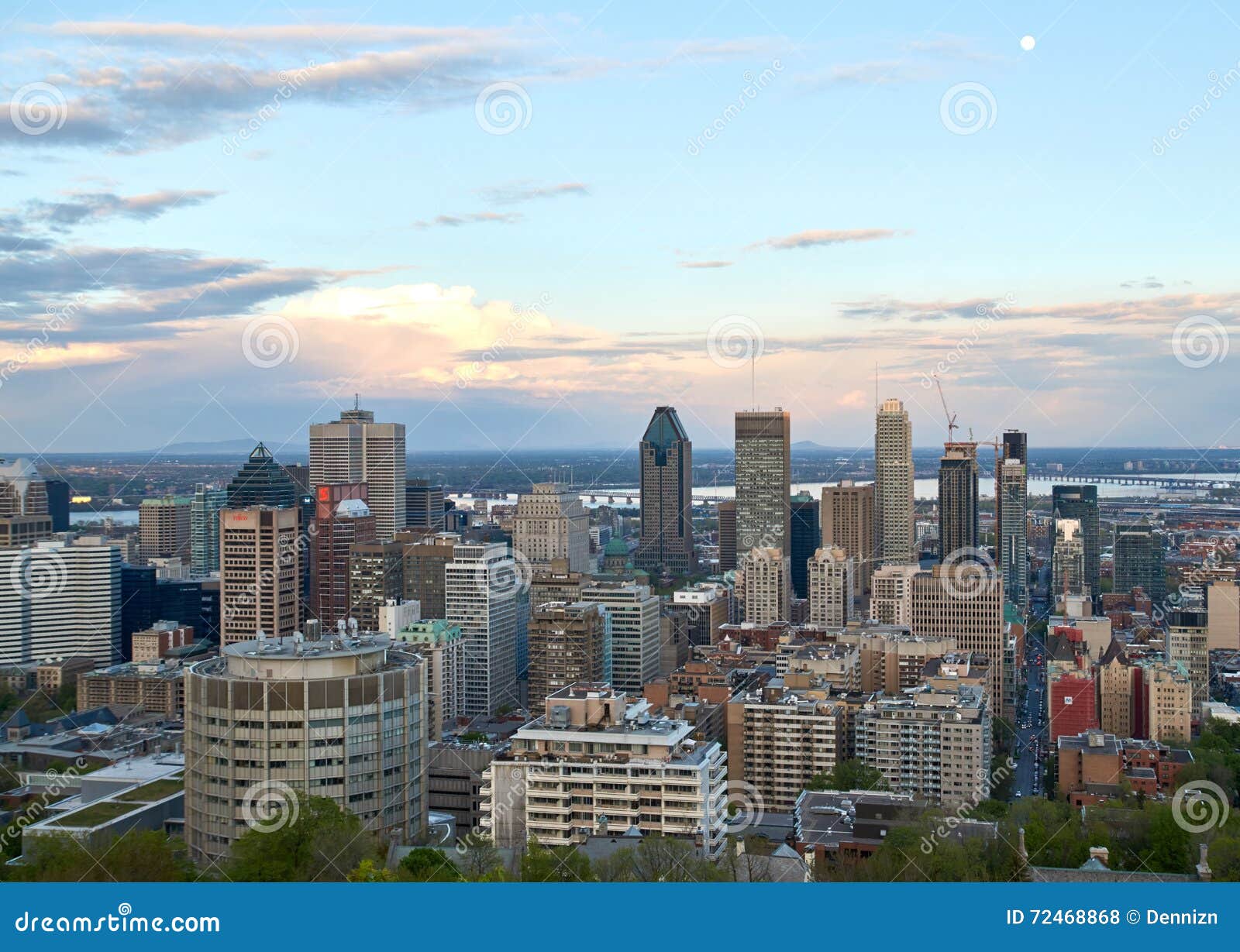 Montreal, scenic view editorial stock photo. Image of green - 72468868