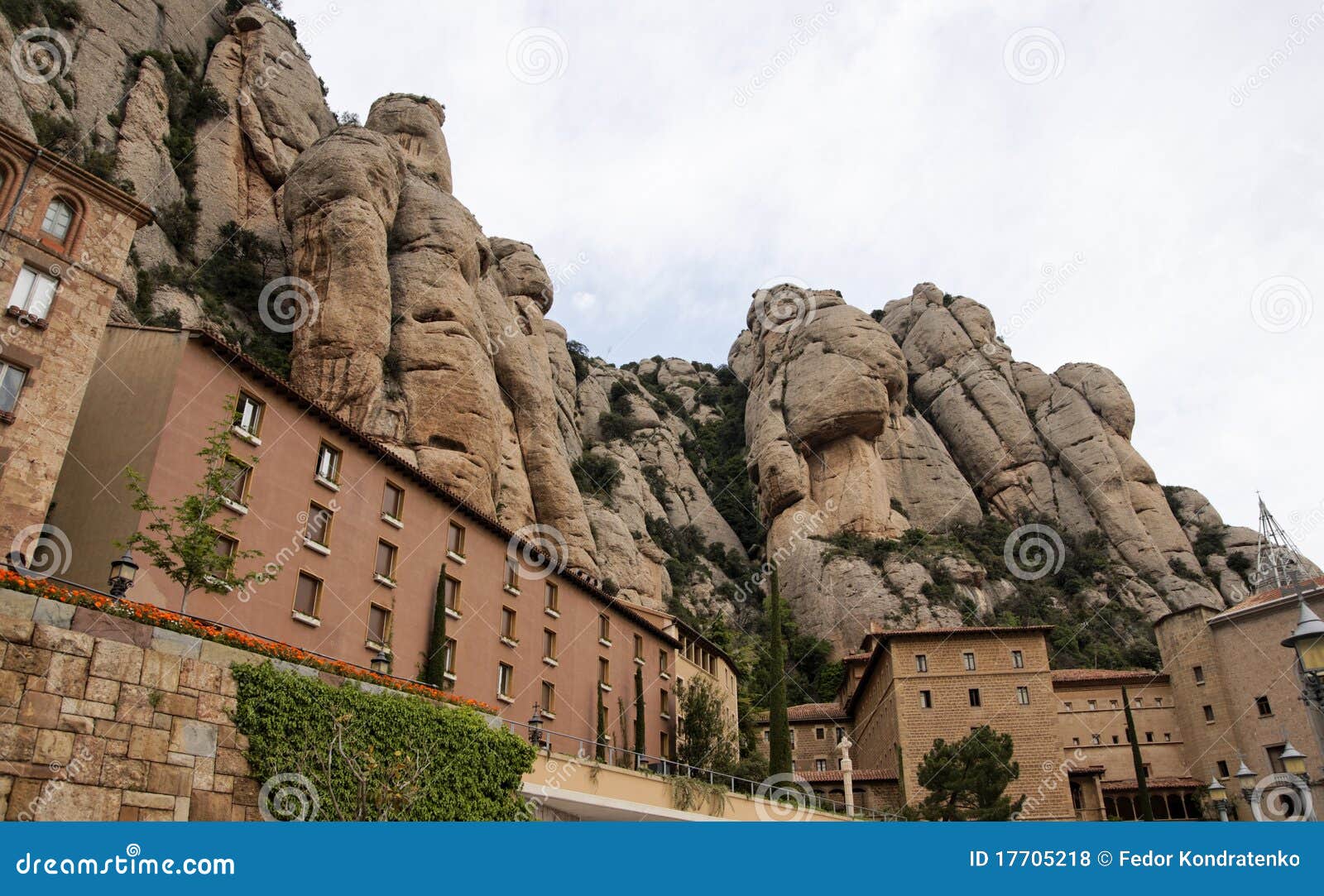 Montserrat Monastery, Catalonia, Spain Stock Photo - Image of abbey ...