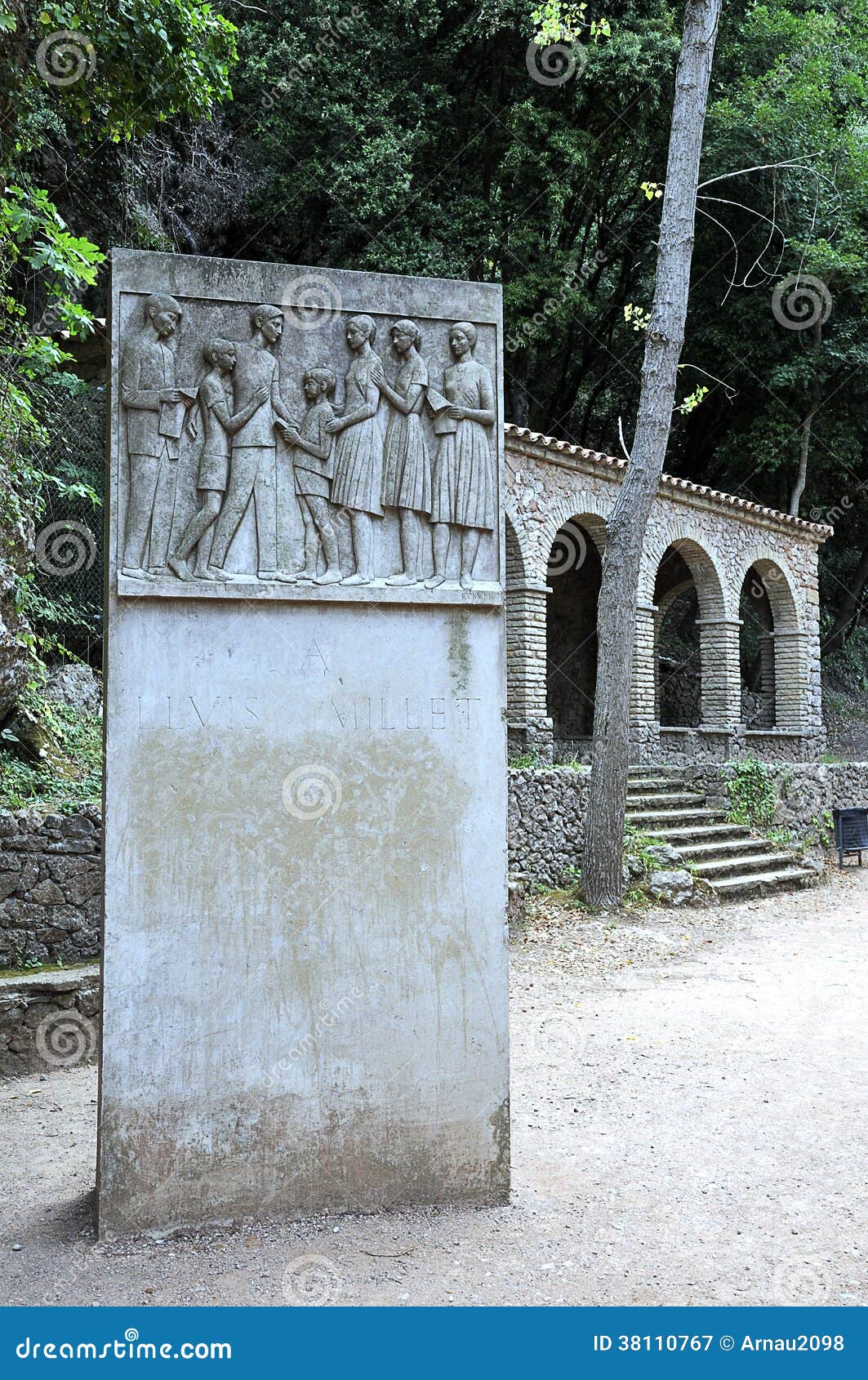 Montserrat Monument stock image. Image of historical - 38110767