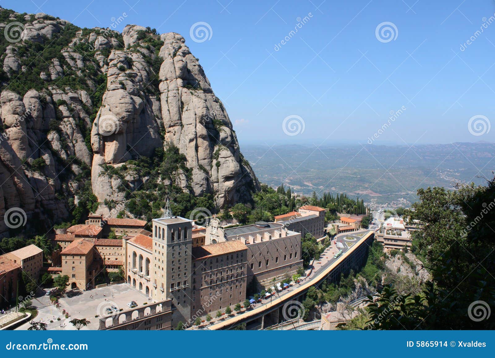 Montserrat mountain stock photo. Image of travel, view - 5865914