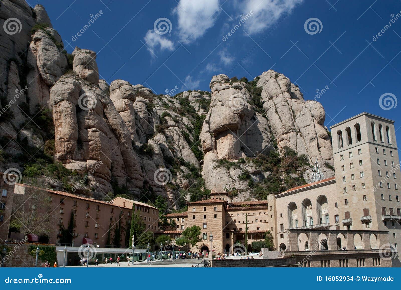 Montserrat in Spain stock photo. Image of rocky, hiking - 16052934