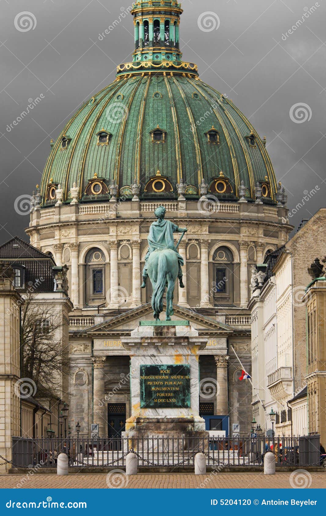 Monument stock photo. Image of denmark, historic, ornate - 5204120