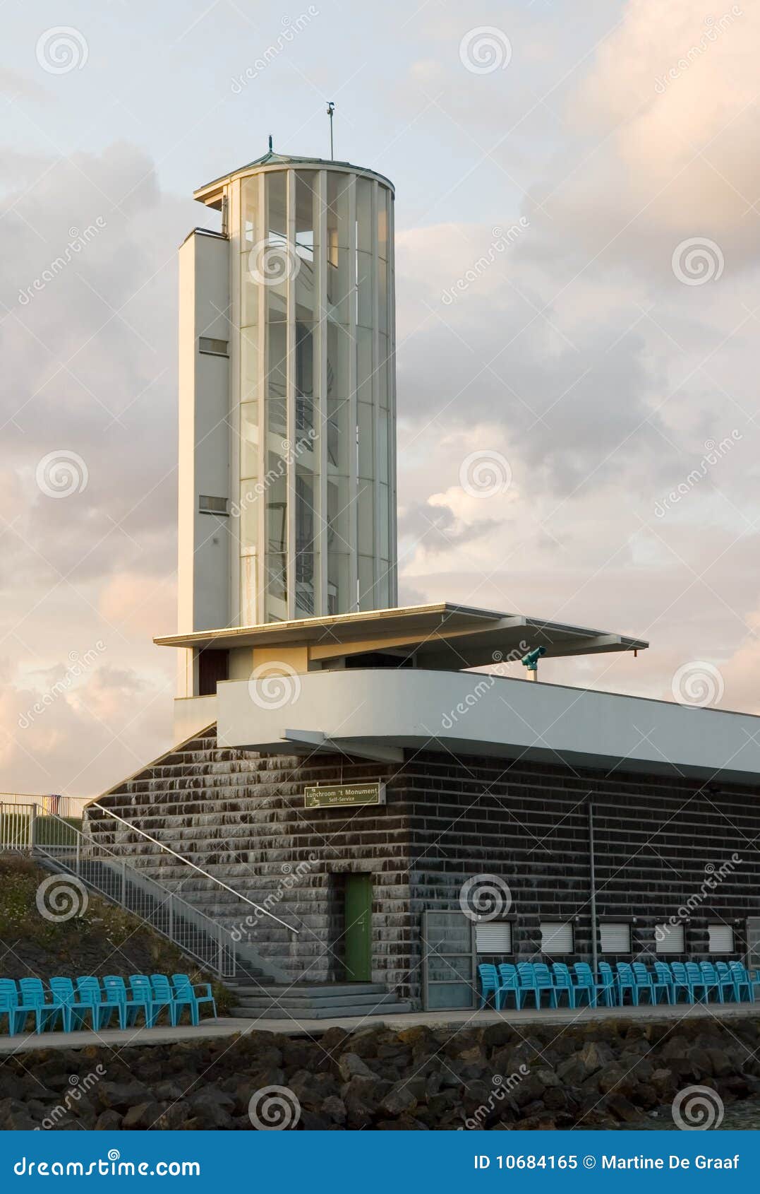 Monument Afsluitdijk stock image. Image of monument, destination - 10684165