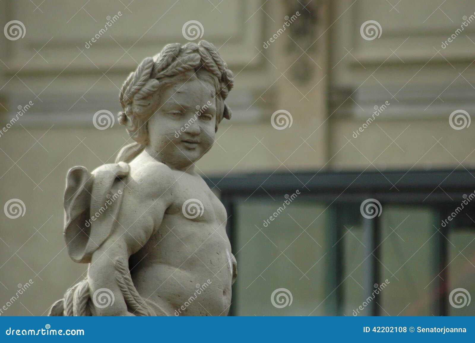 A Closeup Photo of Statue of an Angel in Dresden, Germany Stock Photo ...