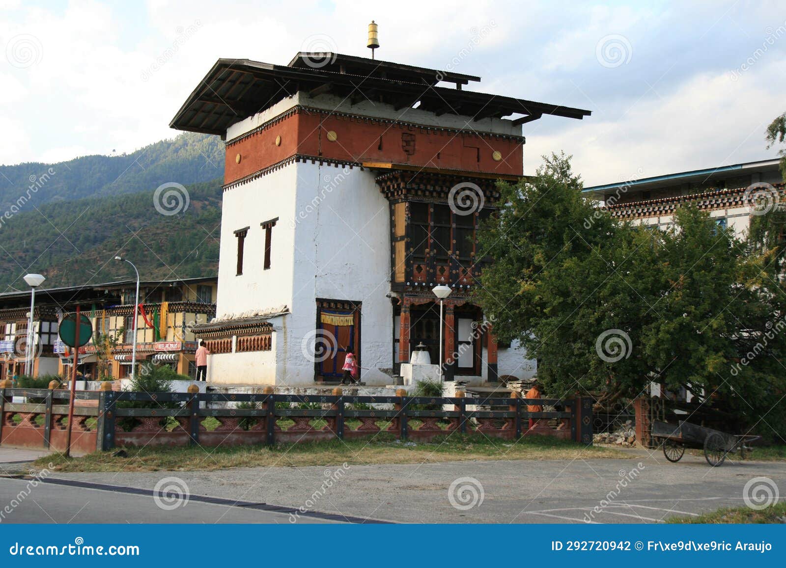 Monument (bell Tower) - Paro - Bhutan Editorial Photography - Image of ...