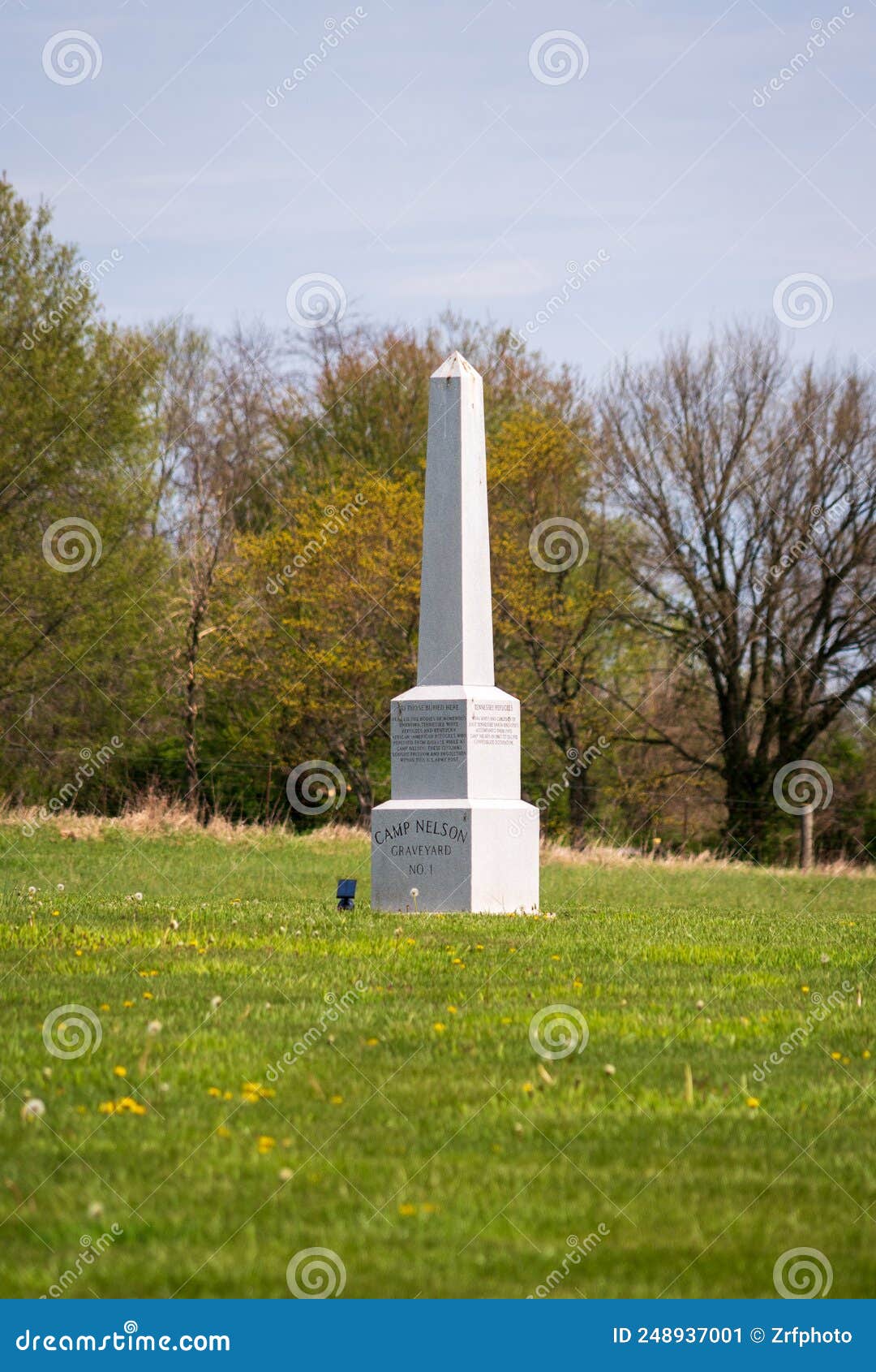 Monument at Camp Nelson National Monument in Kentucky Editorial Photo ...
