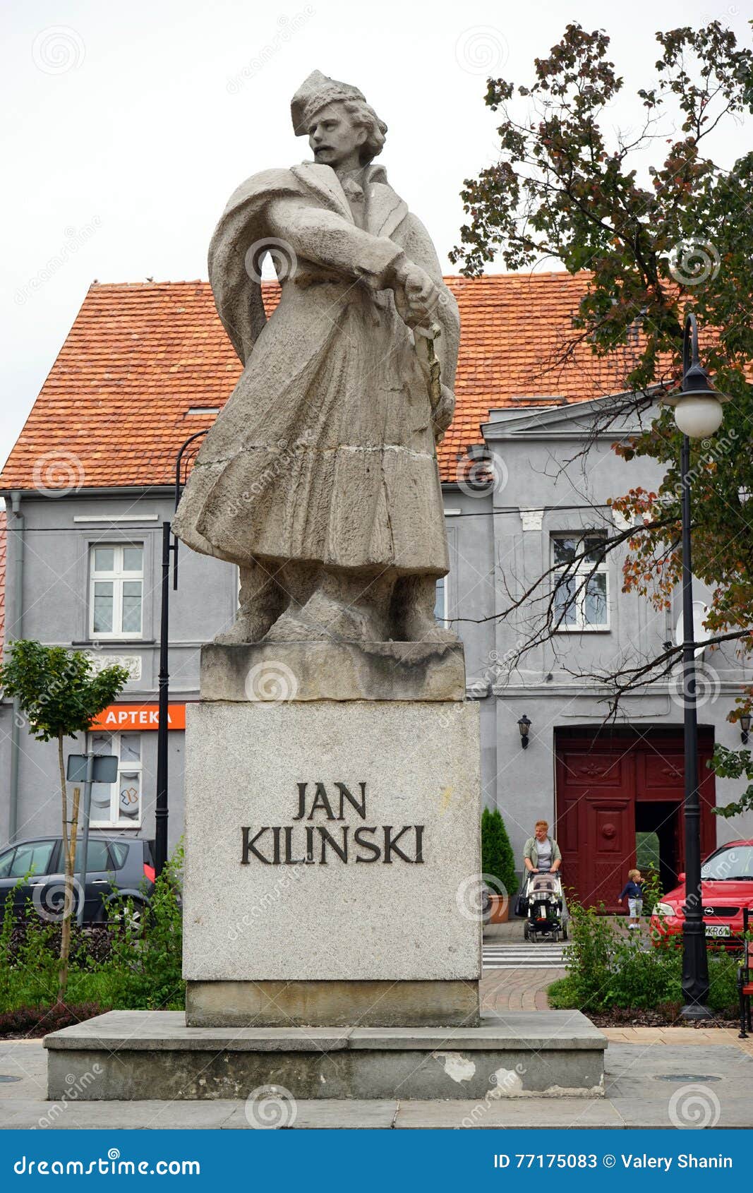 Monument de Jan Kilinski photo stock éditorial. Image du statue - 77175083