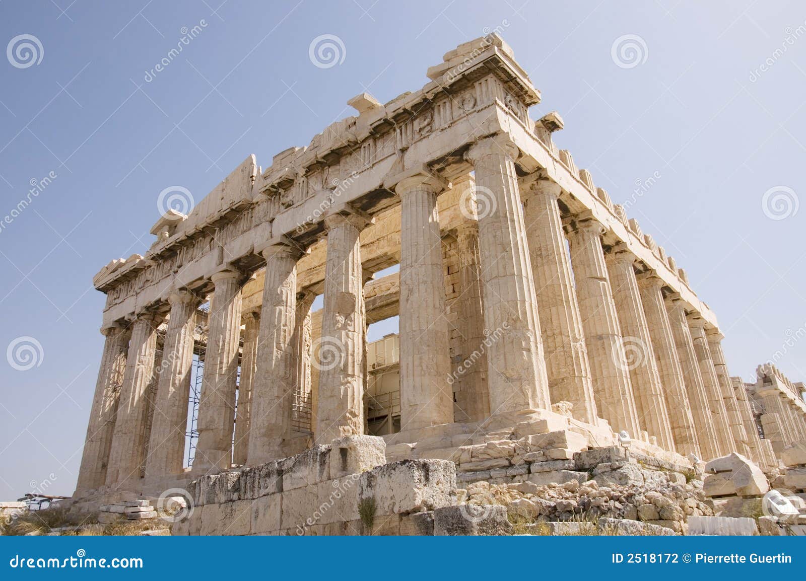Monument de la Grèce photo stock. Image du archéologie - 2518172