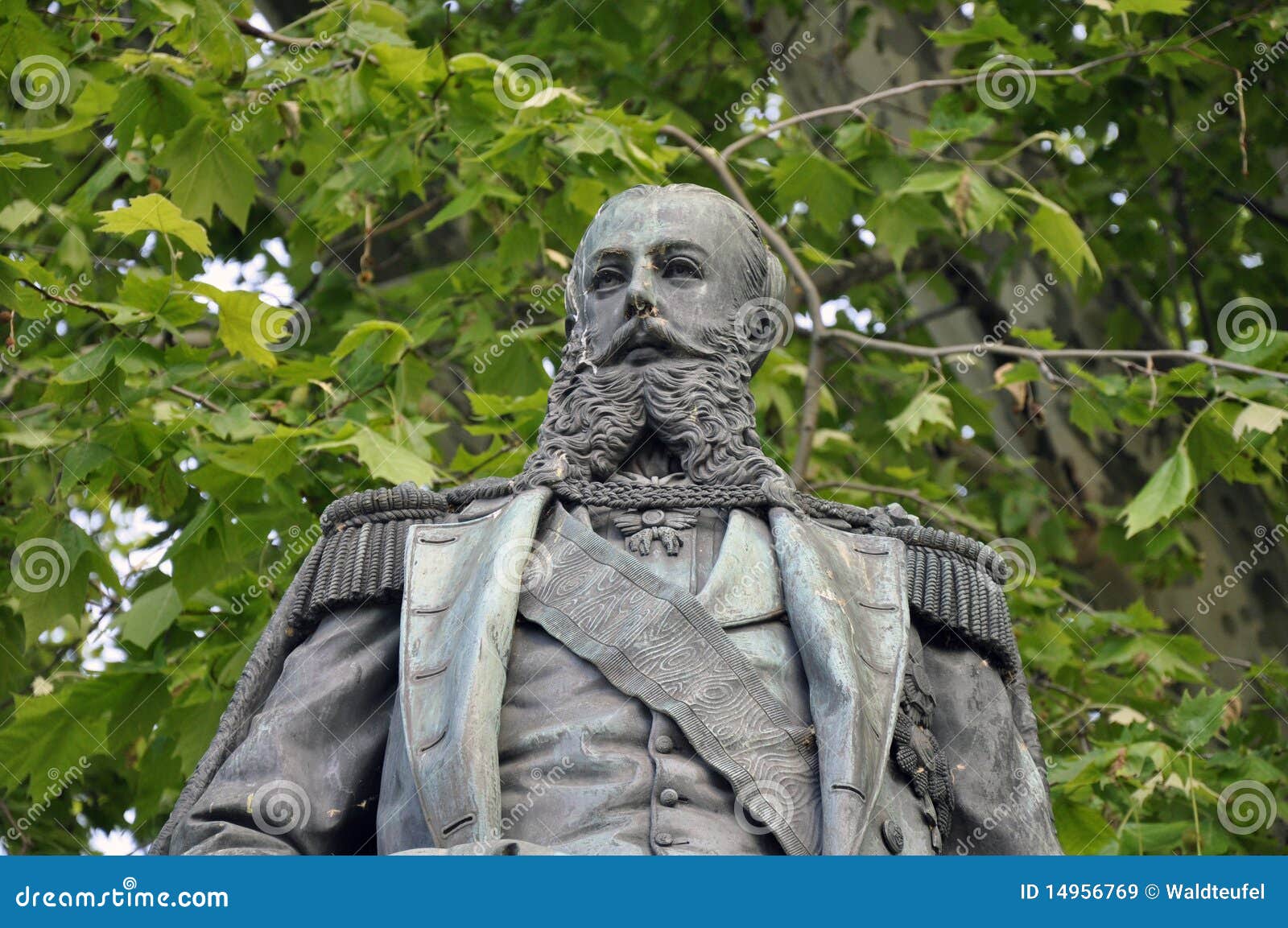 Monument of Emperor Maximilian of Mexico, Vienna Stock Image - Image of ...