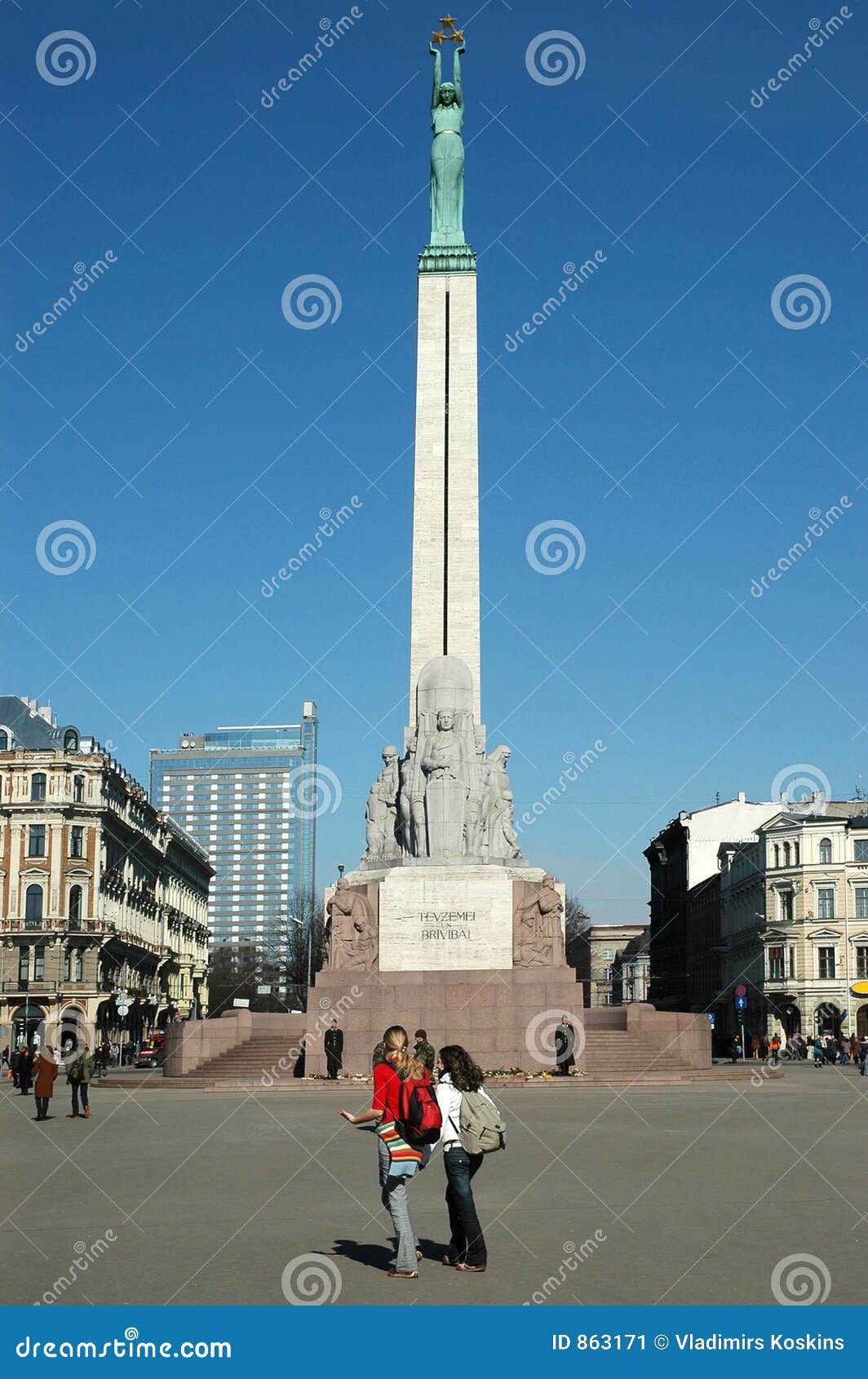 Monument of Freedom stock image. Image of tourism, freedom - 863171