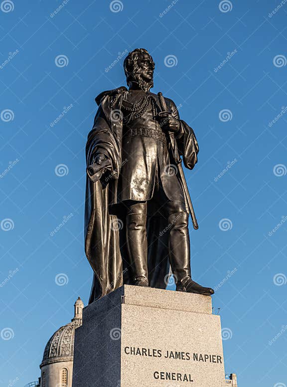 Monument of General Charles Napier Editorial Photography - Image of ...