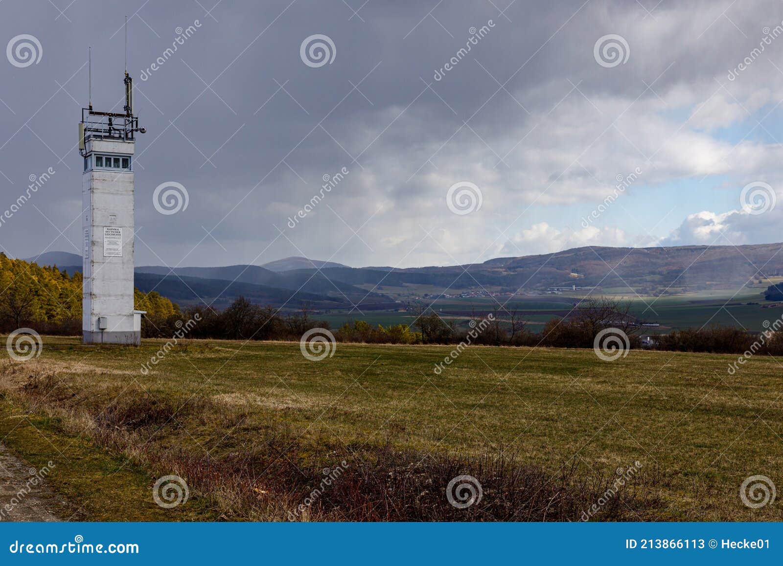 Monument of the German Border Point Alpha Editorial Stock Photo - Image ...