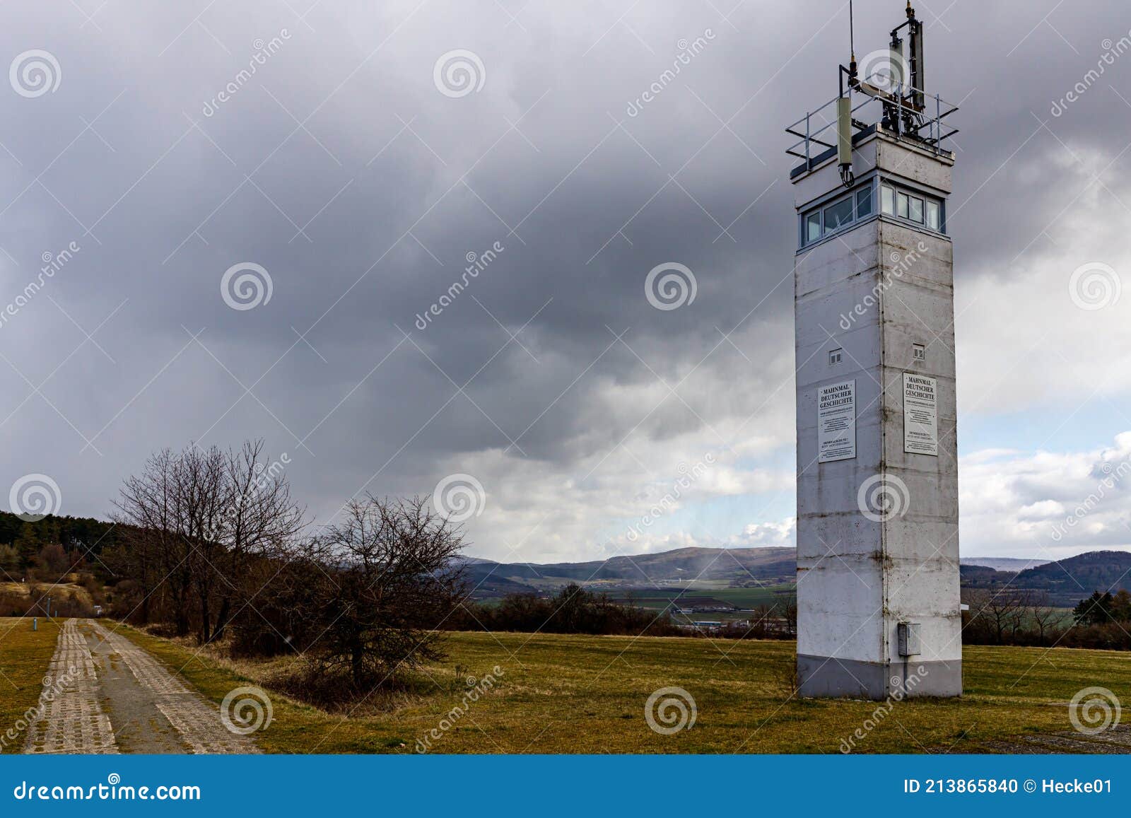 Monument of the German Border Point Alpha Editorial Image - Image of ...