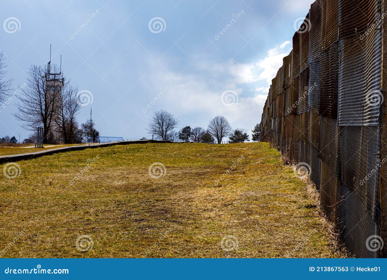 Monument of the German Border Point Alpha Editorial Stock Photo - Image ...