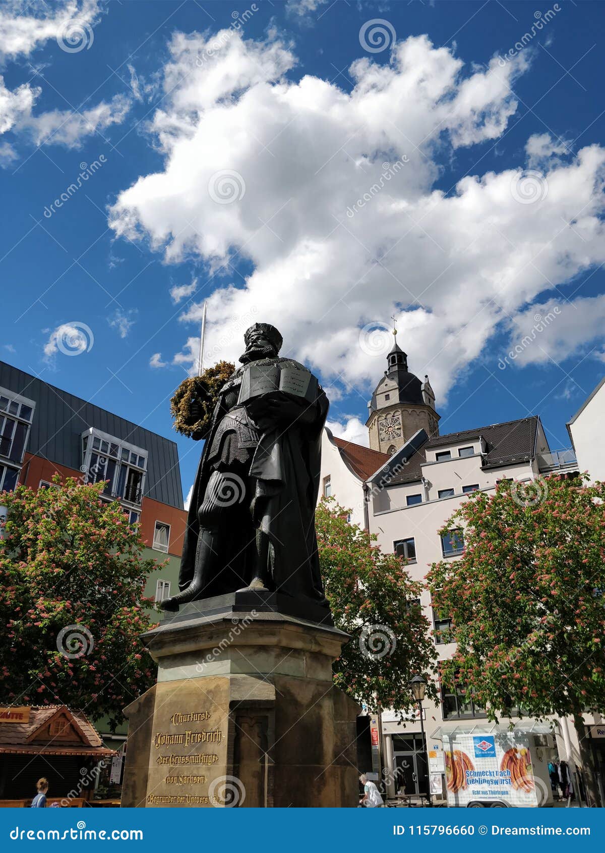Monument Germany Jena Kaiser Editorial Image - Image of kaiser ...