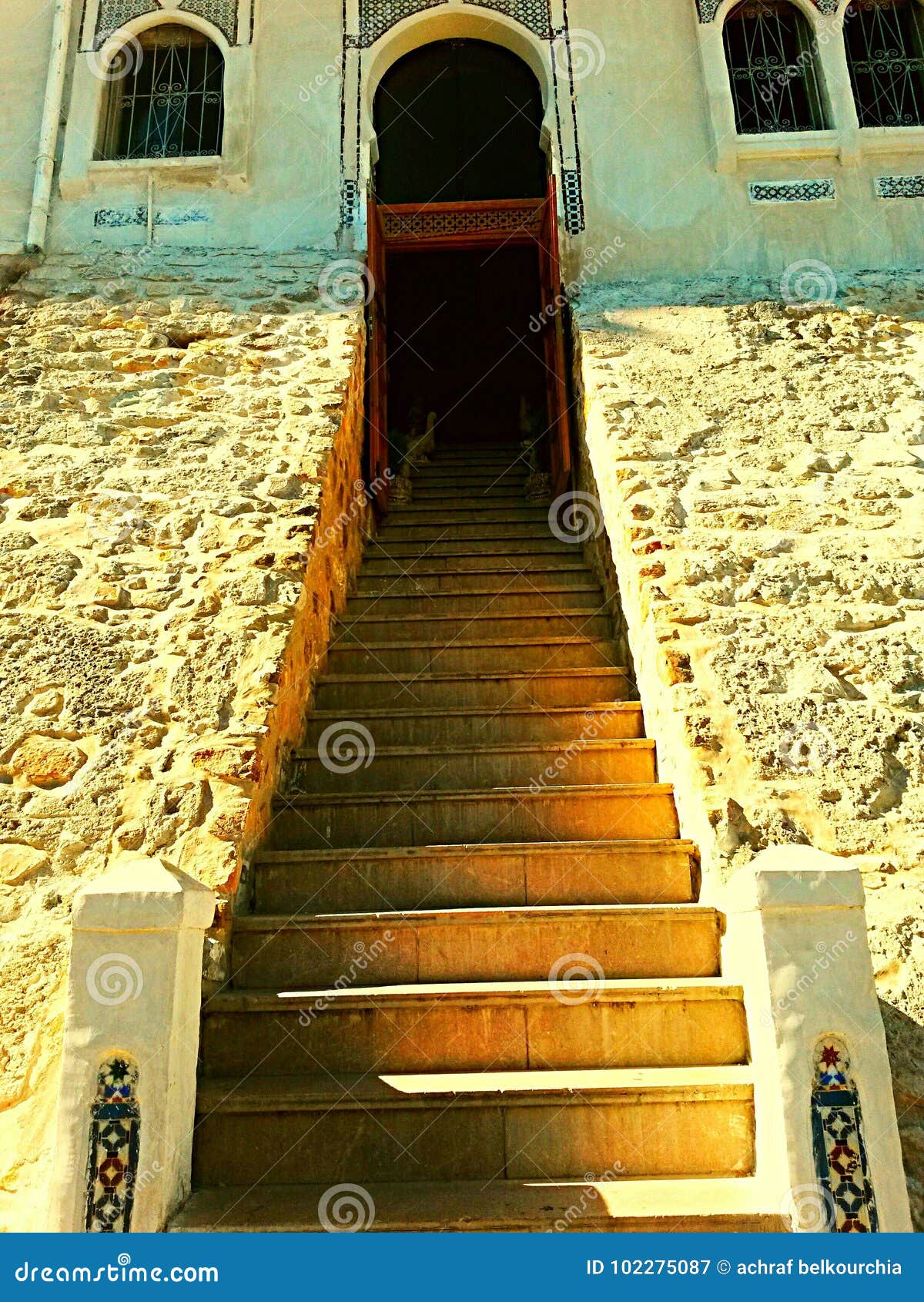 Monument historique stock image. Image of wall, tangier - 102275087