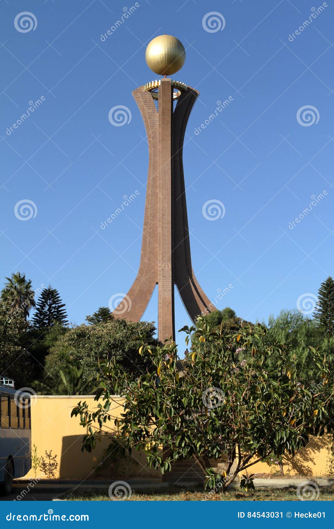 Monument of Mekele in Ethiopia Stock Image - Image of fights, landmark ...
