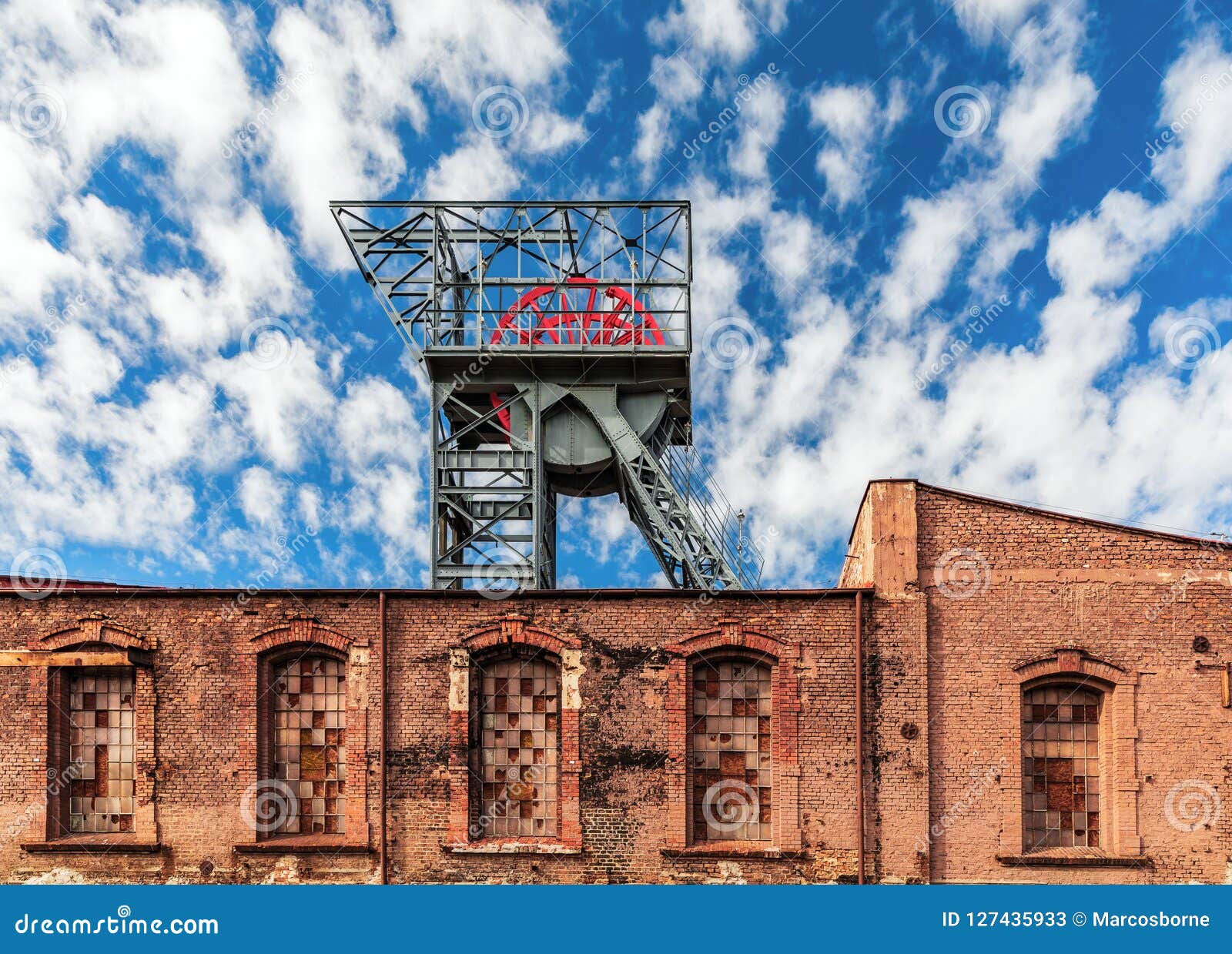 Monument of the Mining Industry Stock Image - Image of building ...
