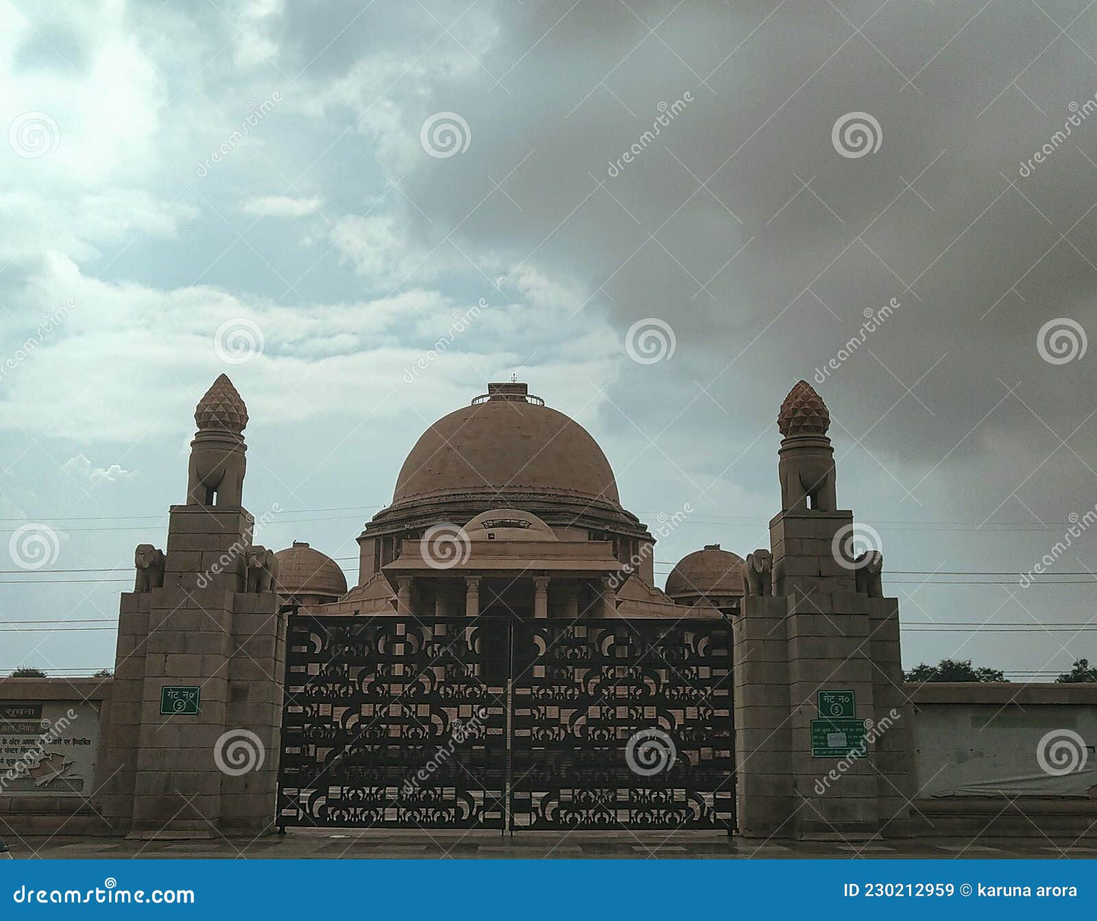 Monument at noida stock image. Image of places, visiting - 230212959