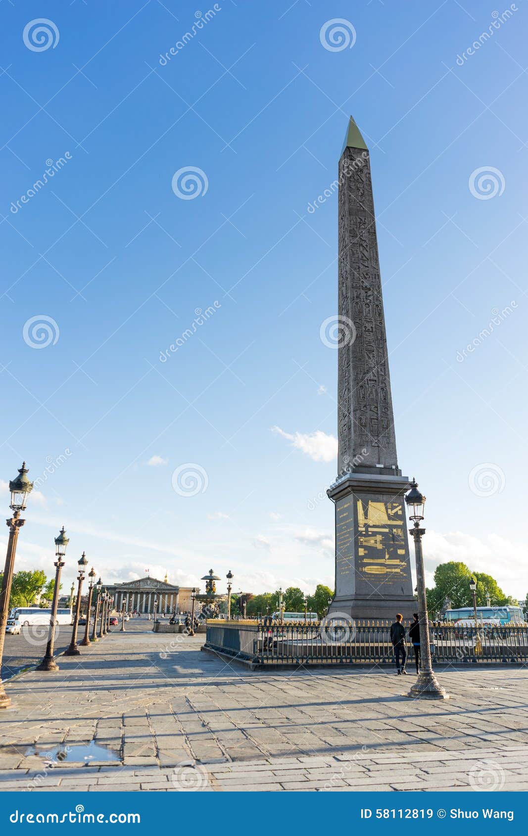 Monument Paris d'obélisque image stock éditorial. Image du napoléon ...