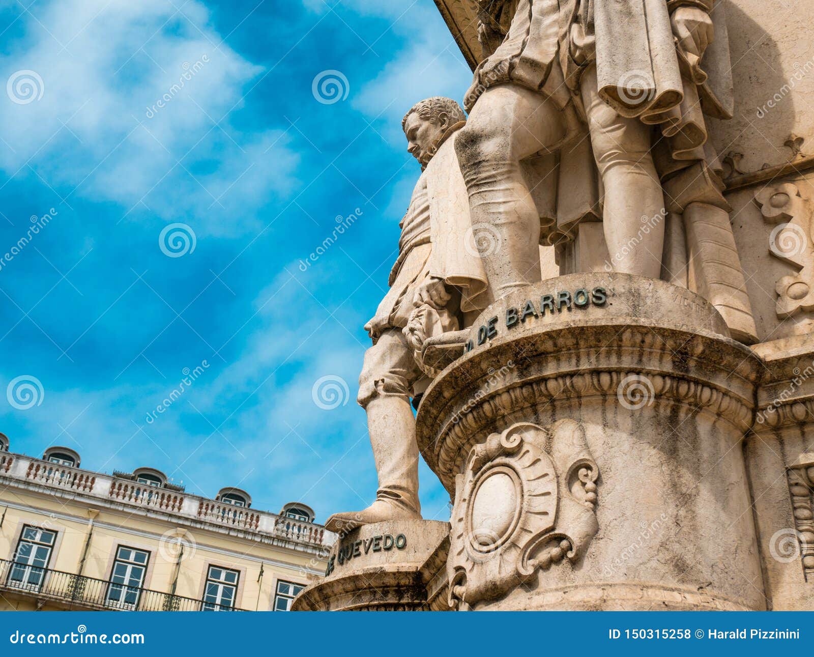 The Monument of the Poet Luis De Camoes Stock Photo - Image of luis ...
