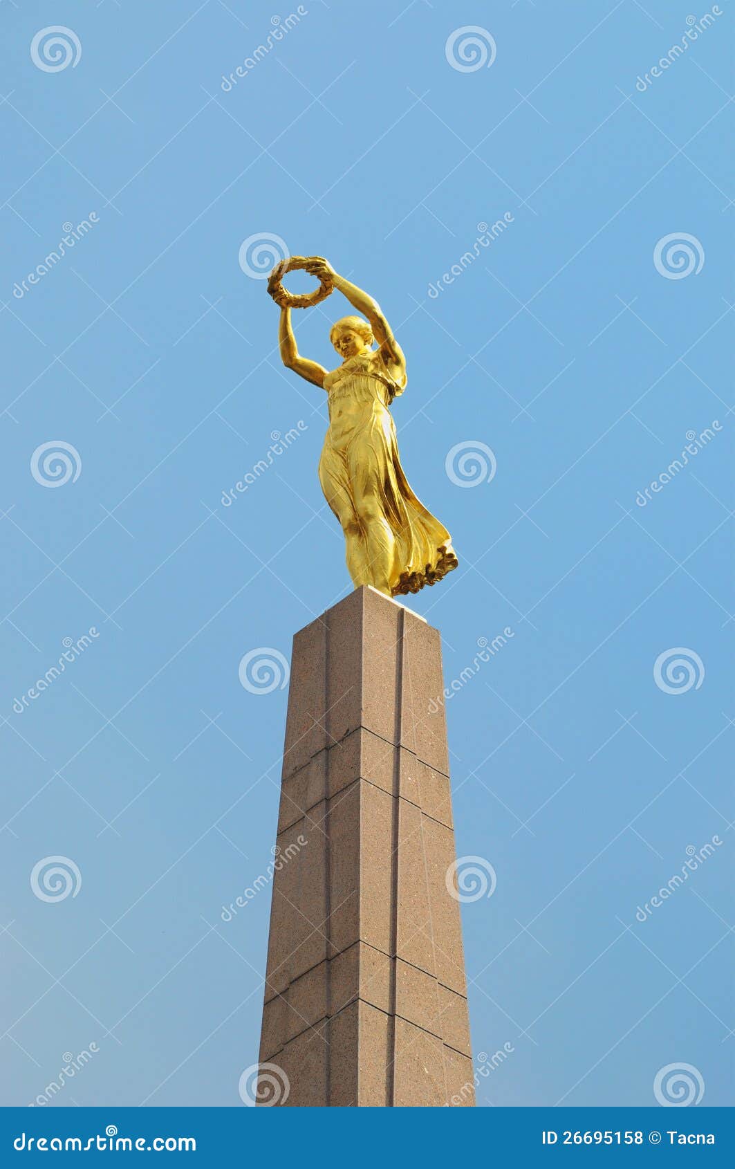 The Monument of Remembrance in Luxembourg Stock Photo - Image of blue ...