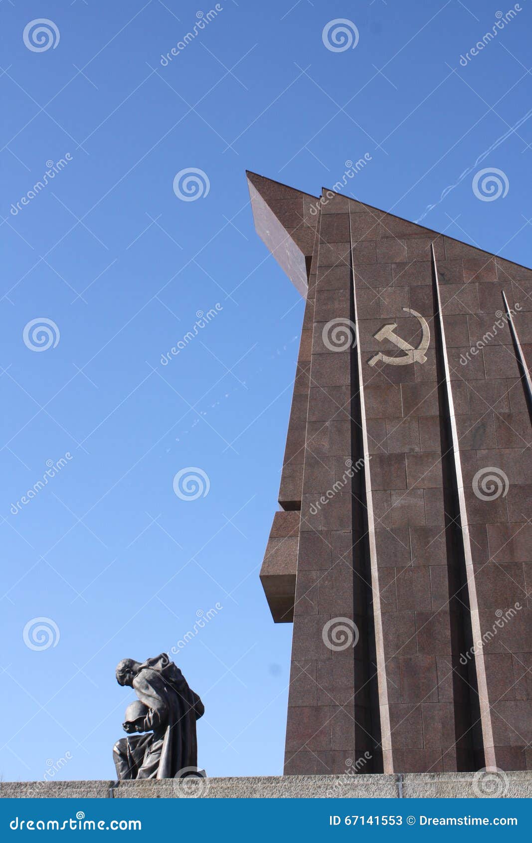 The Monument For The Soviet Soldier Royalty-Free Stock Photography ...
