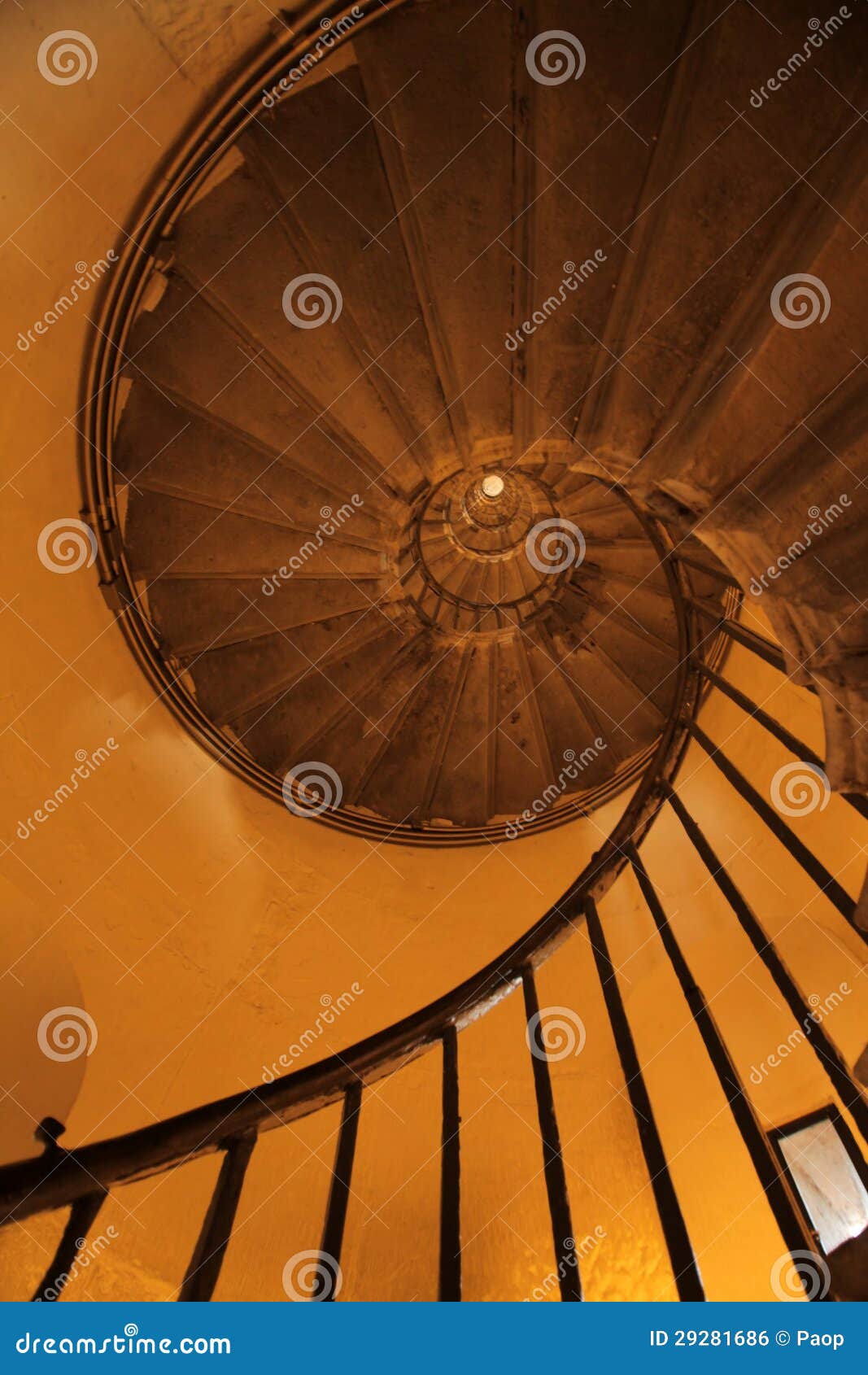 Monument spiral staircase stock photo. Image of downstairs - 29281686