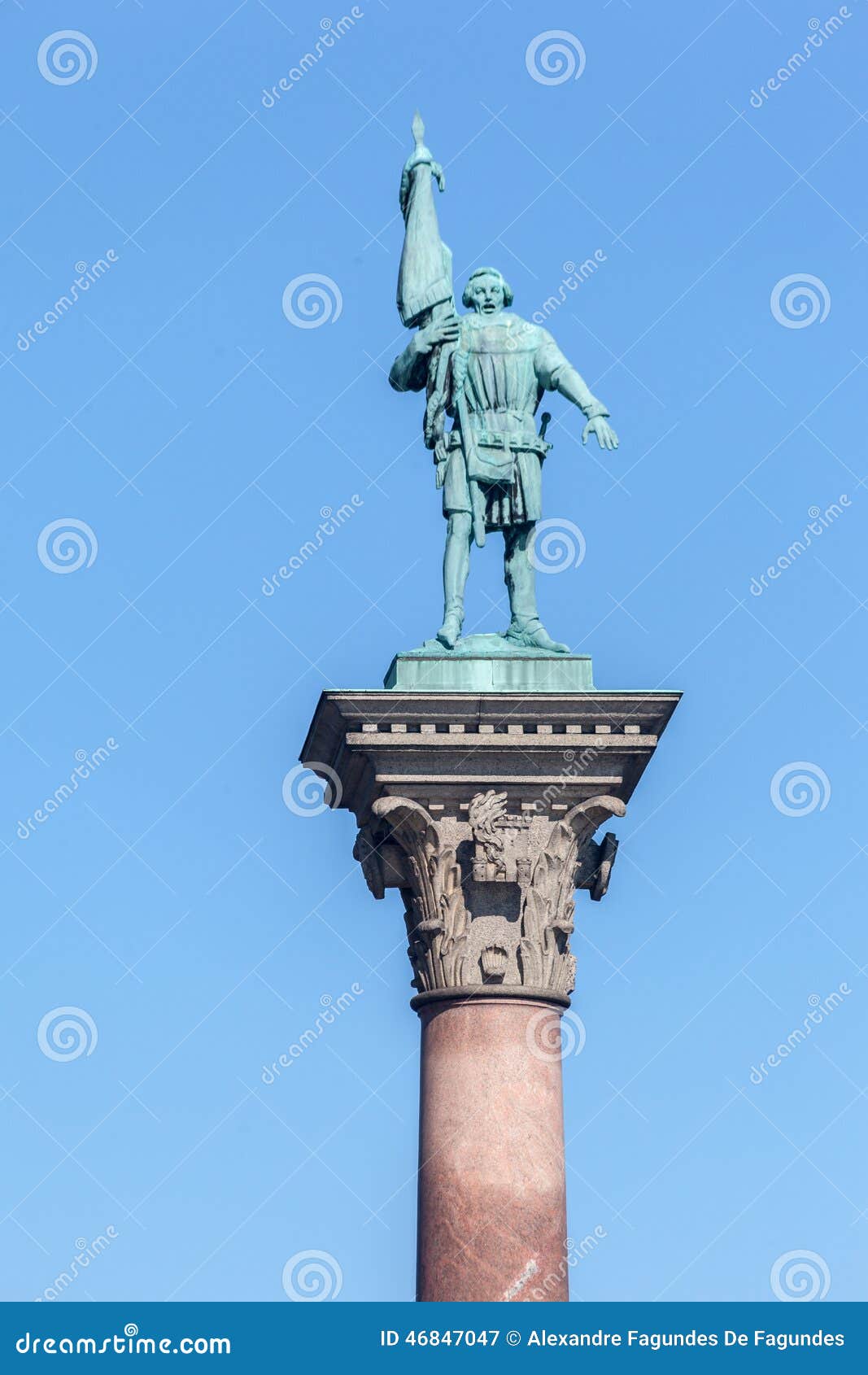 Monument Stockholm Schweden Redaktionelles Stockfotografie - Bild von ...