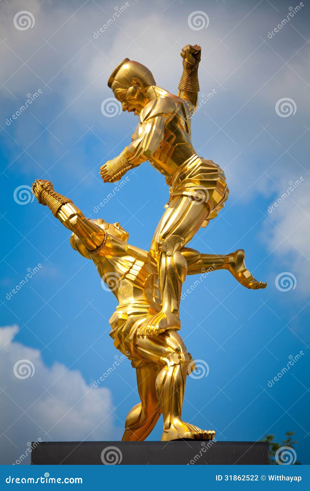 Monument Thai Boxing Stock Photography | CartoonDealer.com #31862522