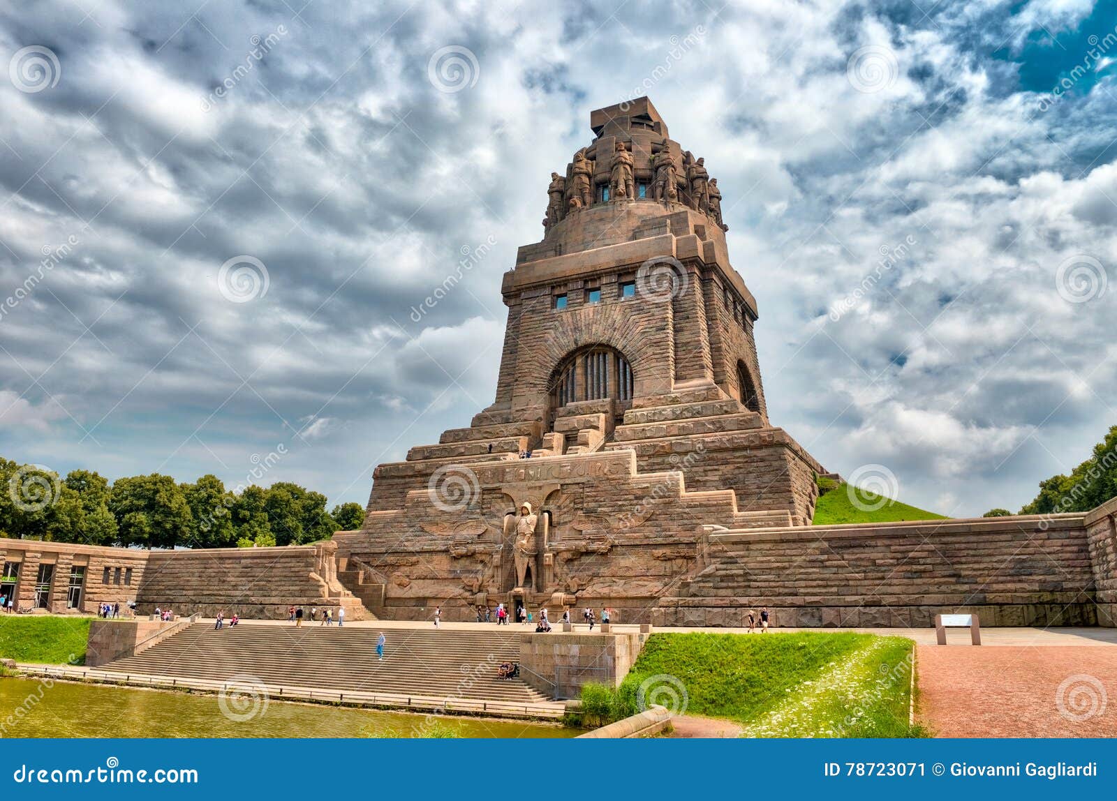 Monument To the Battle of the Nations, Leipzig, Germany Editorial Photo ...