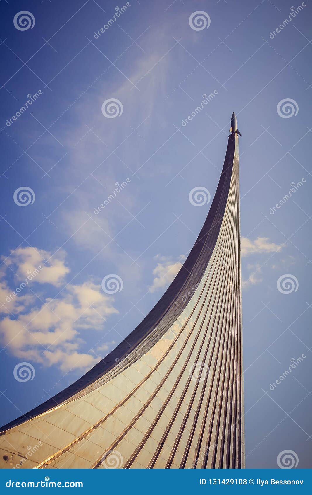 Monument To the Conquerors of Space Editorial Stock Photo - Image of ...