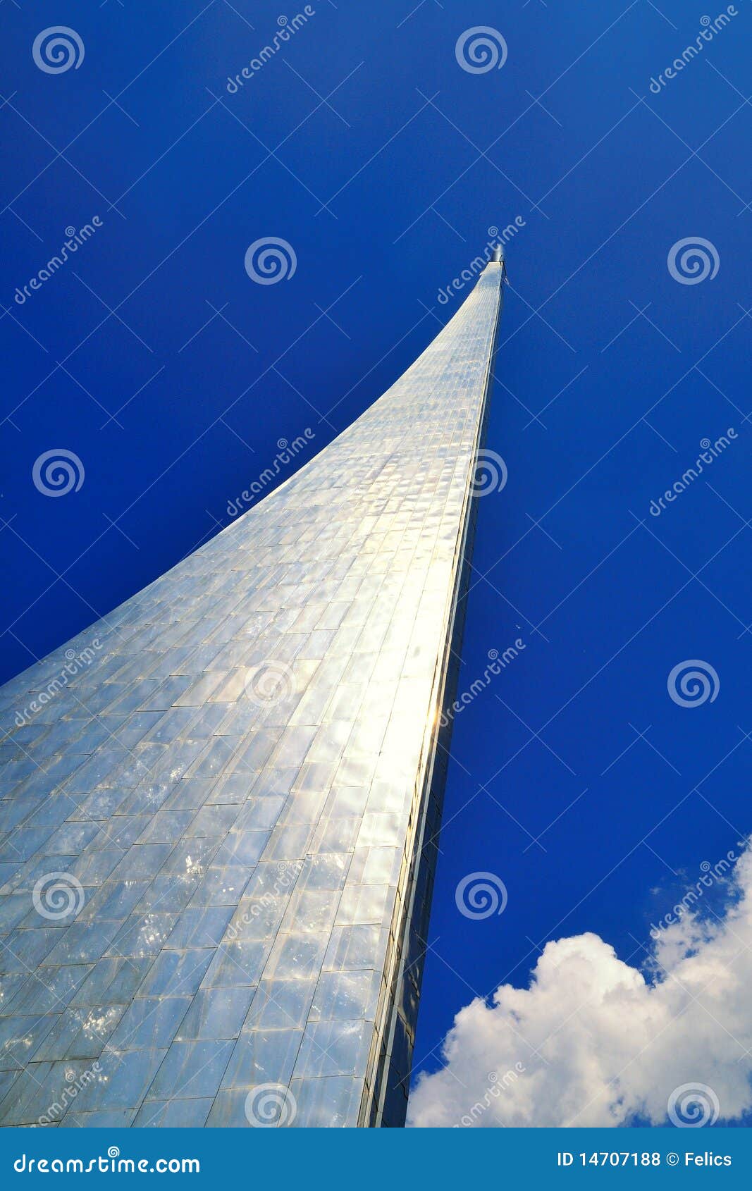 Monument To the Conquerors of Space Stock Photo - Image of rocket ...