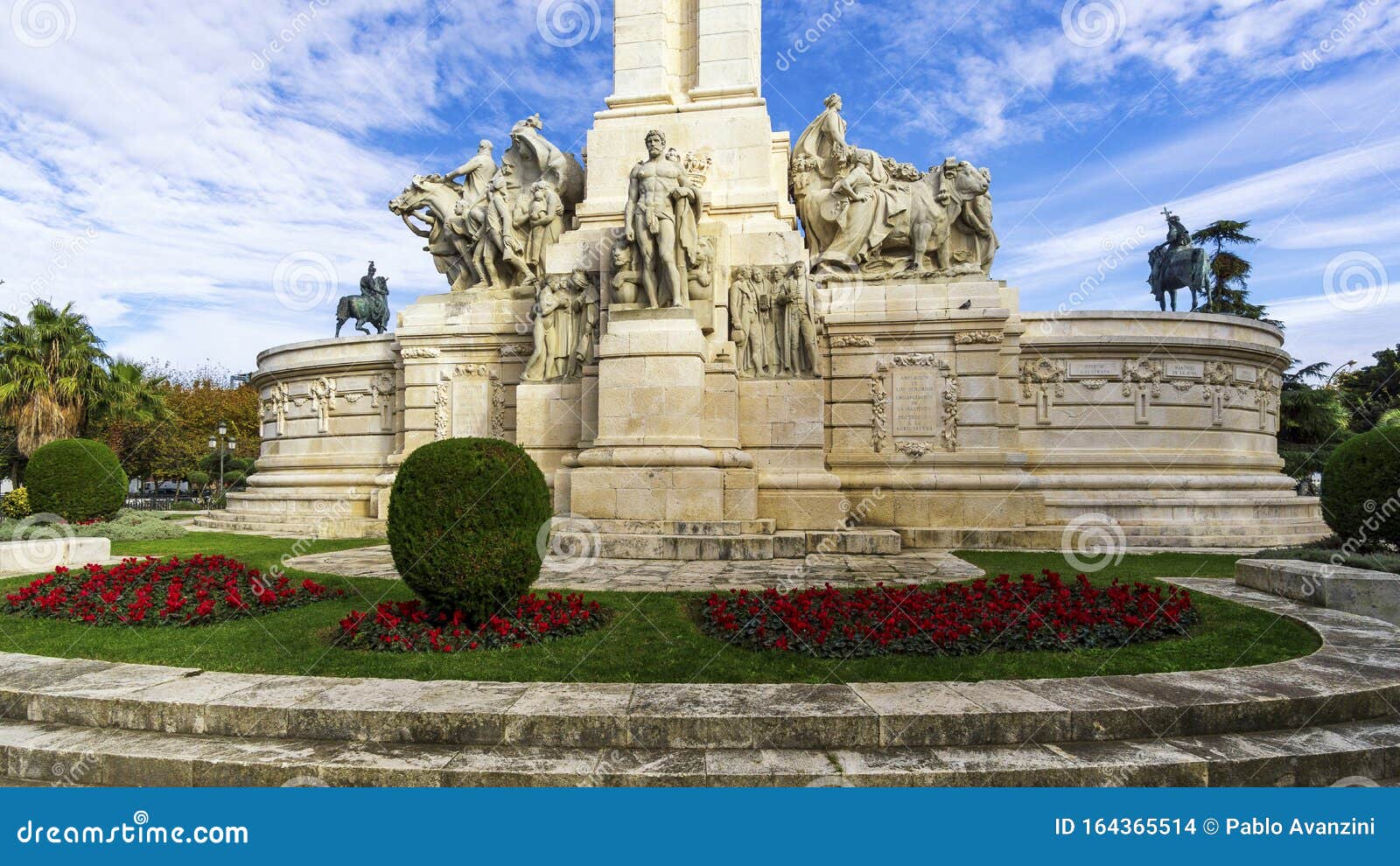Monument To the Constitution of 1812 Cadiz Andalusia Stock Photo ...