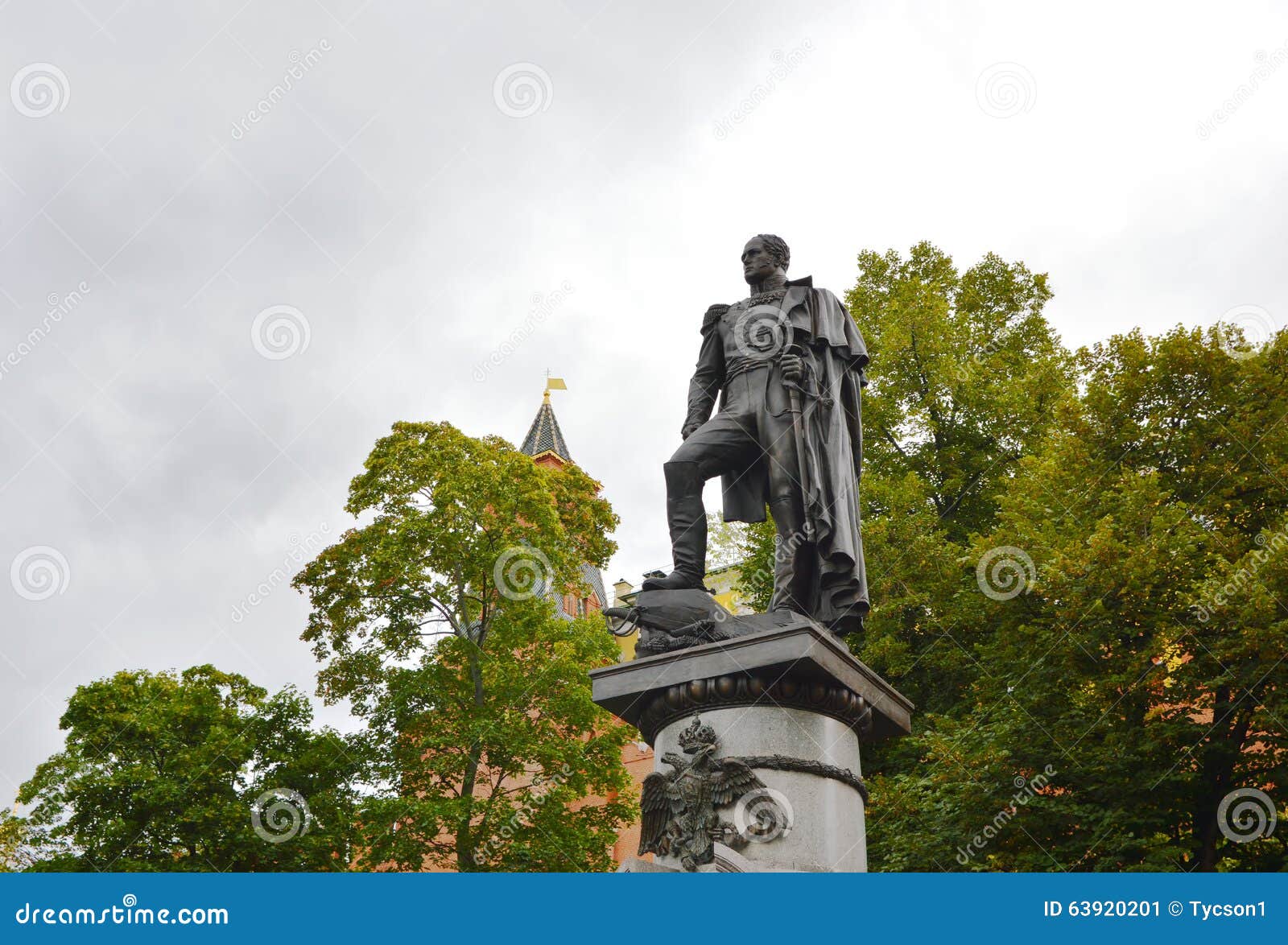 Monument To Emperor Alexander 1 Editorial Photo - Image of landmark ...
